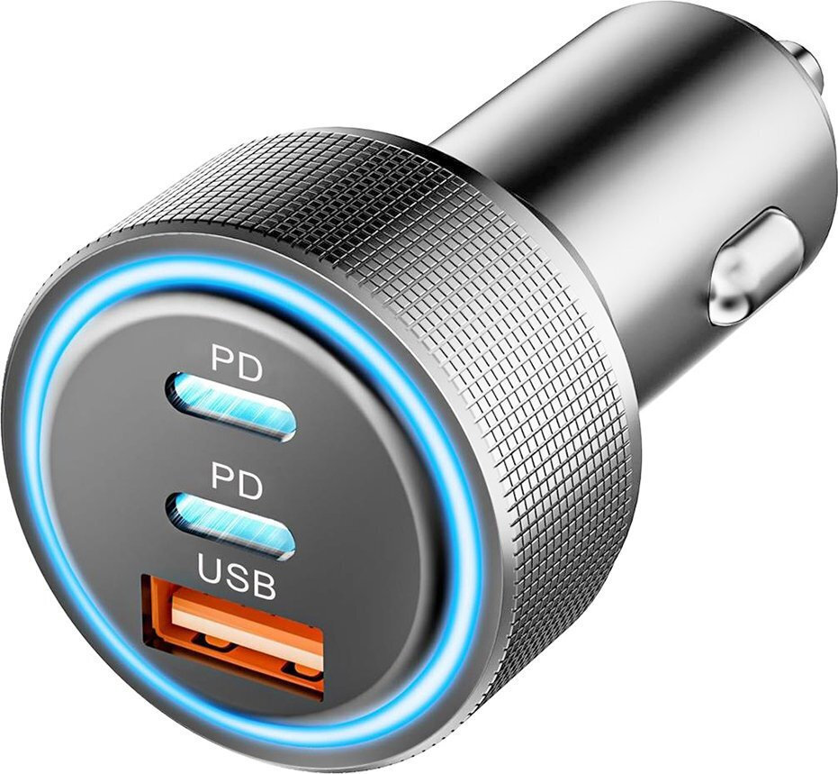 Techsuit Φορτιστής Αυτοκινήτου 60W Γρήγορης Φόρτισης με Θύρες: 2xUSB ...