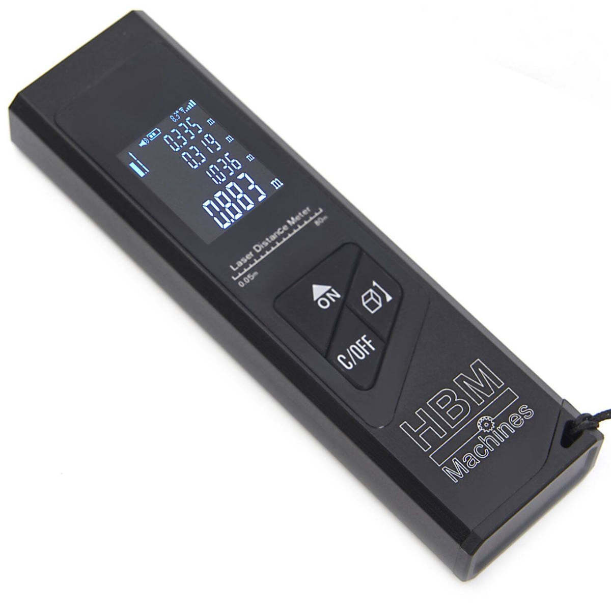 HBM Machines Laser Distance Meter H130666 cu Capacitate de Măsurare ...