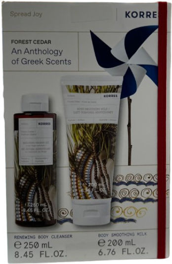 Korres An Anthology of Greek Scents Forest Cedar Set Îngrijire pentru ...