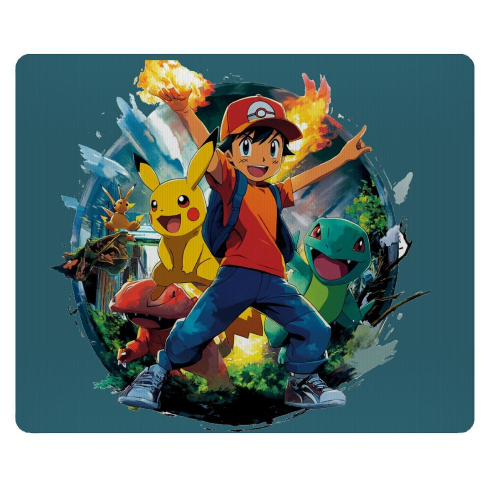 Koupakoupa Ash Ketchum & Pikachu Mouse Pad 230mm Γκρι | Skroutz.gr