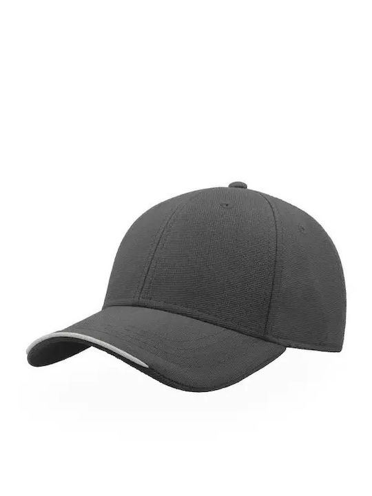 Atlantis S-estoril Εξάφυλλο Καπέλο Τζόκεϊ Κωδ S-estoril Dark Grey ...