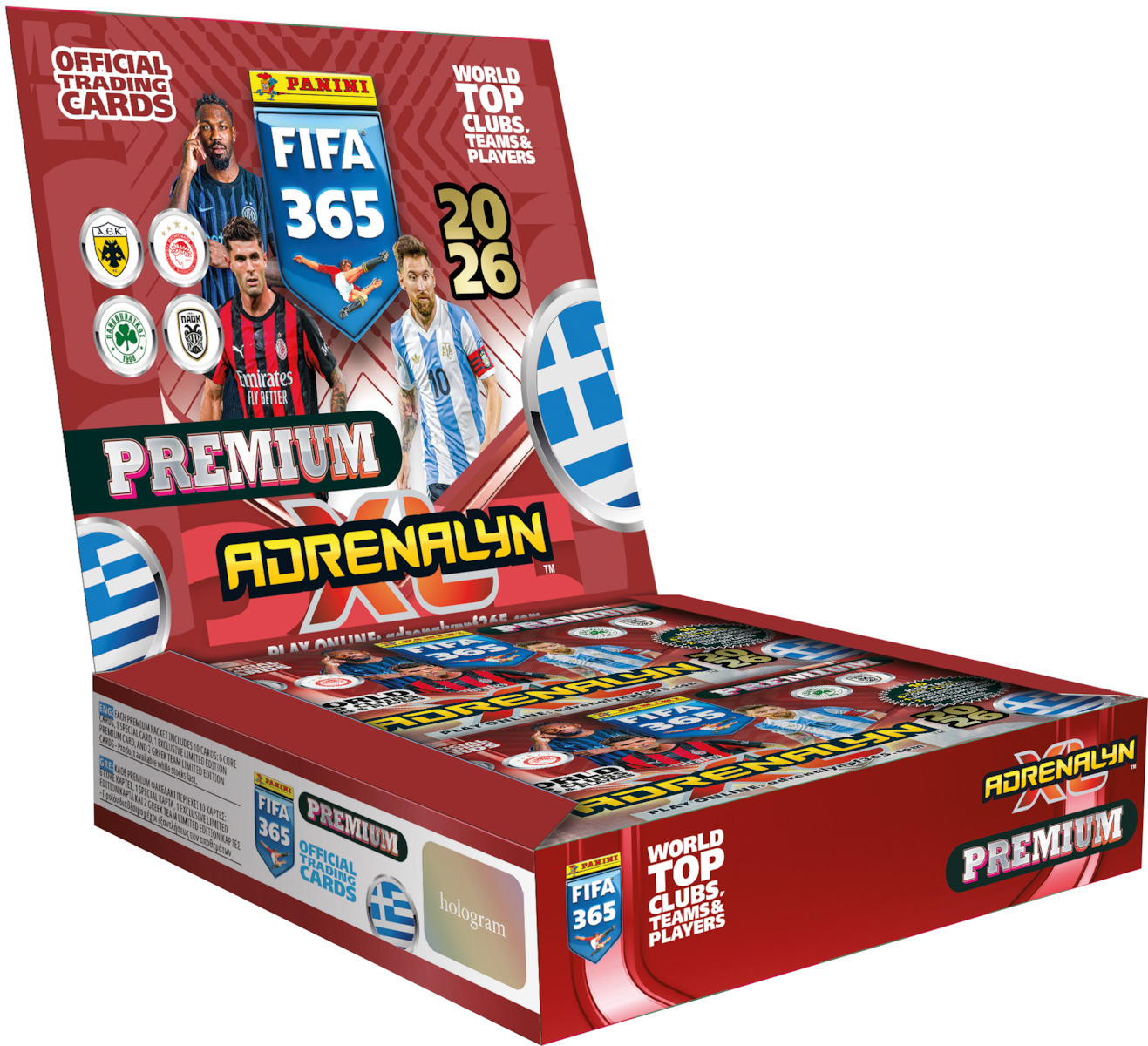 Fifa 365 2026 Premium Adrenalyn Xl Κάρτες Panini 10 Φακ | Skroutz.gr