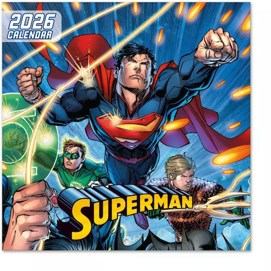 Calendar Superman 2026 30x30 Calendar Cp26081 | Skroutz Romania