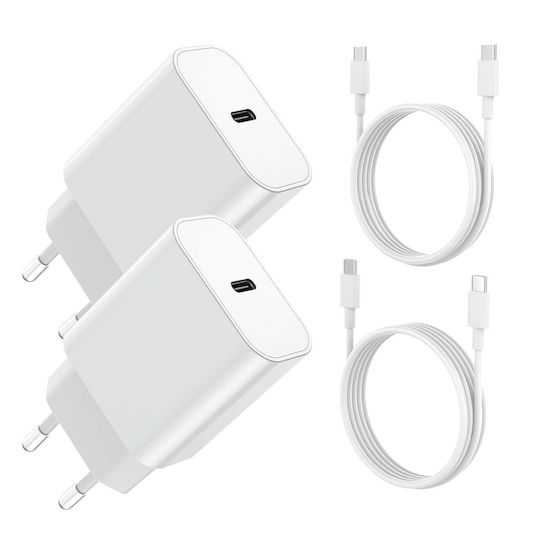 Seadmit 20w Usb C Adapter Usb-c Charger Compatible Iphone 17 16 15 14 ...