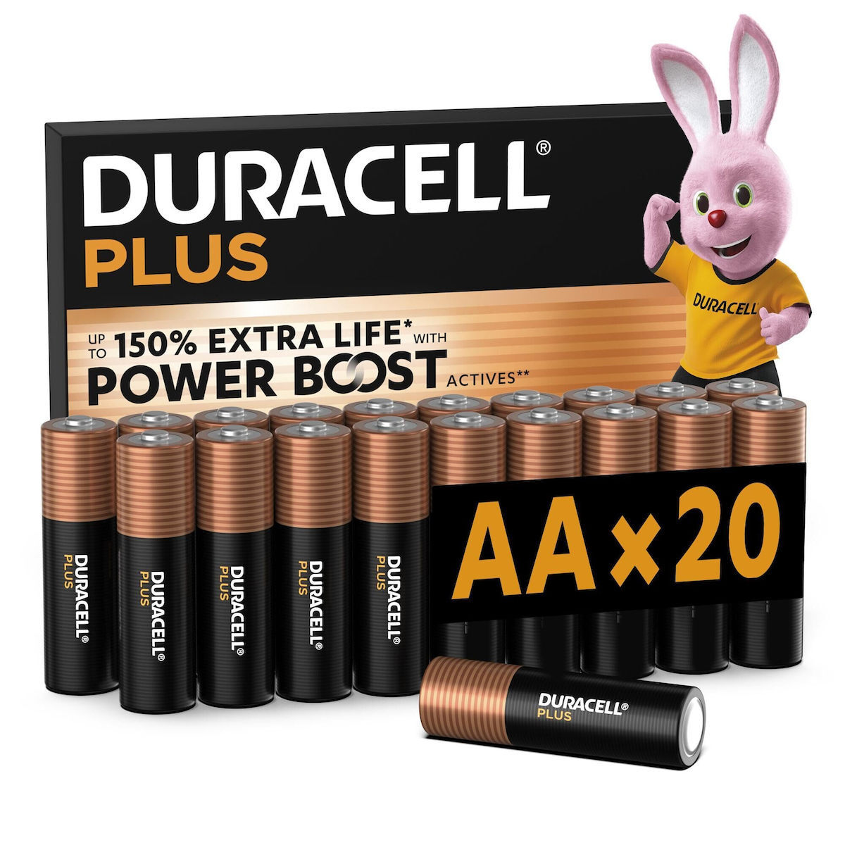 Duracell Plus Αλκαλική Μπαταρία AA 1.5V | Skroutz.gr