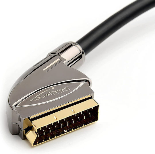 Kabeldirekt – Scart Cable – 21 Pin Multiple Shielded Precision ...