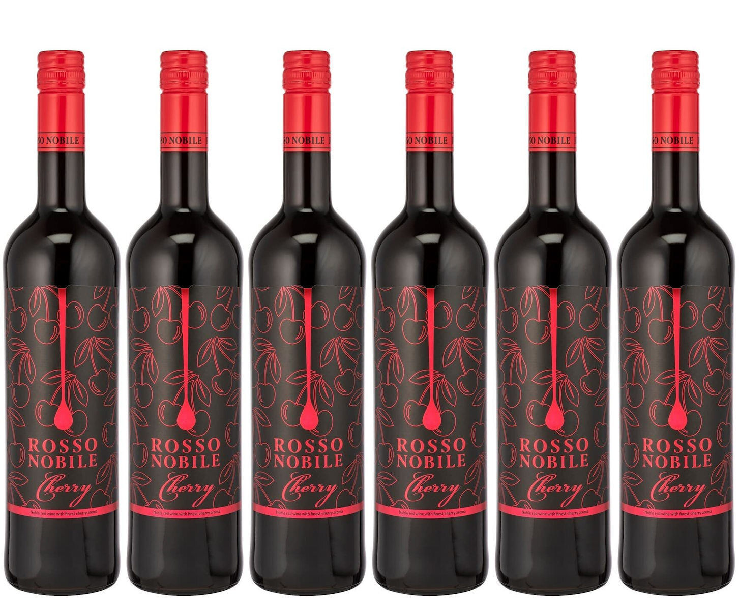 Rosso Nobile Cherry Red Wine-based Drink 6 X 0.75l | Skroutz.gr