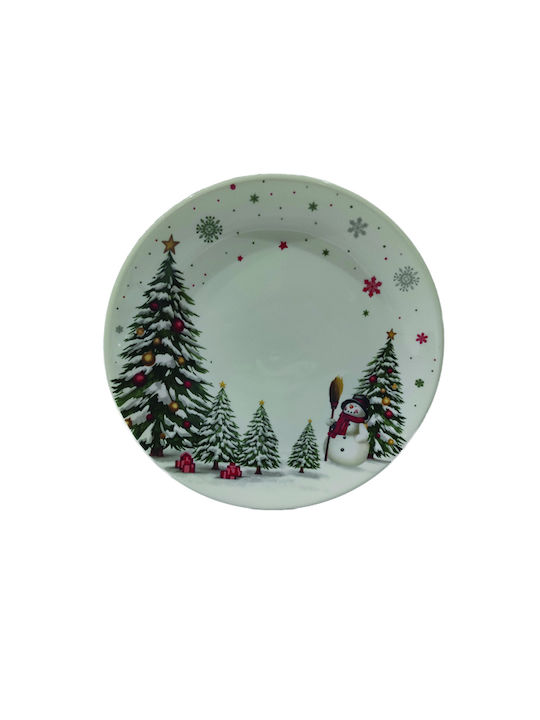 AGC Σετ Χριστουγεννιάτικα Πιάτα Πορσελάνινα Φ25.5εκ. 2τμχ 00001953 | Skroutz Cyprus