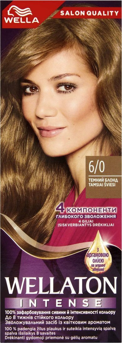 Wella Wellaton Βαφή Μαλλιών 6/0 Dark Blonde 110ml | Skroutz.gr