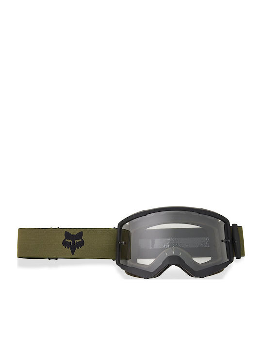 Fox Mtb Main 33338-099 Μάσκα Σκι & Snowboard Ενηλίκων Μαύρη με Φακό σε ...