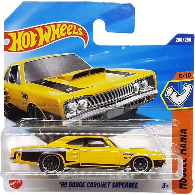 Hot Wheels Muscle Mania '69 Dodge Coronet Superbee Αυτοκινητάκι ...