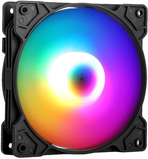Power Train Tornado M Case Fan 120mm με RGB Φωτισμό και Σύνδεση 4-Pin ...