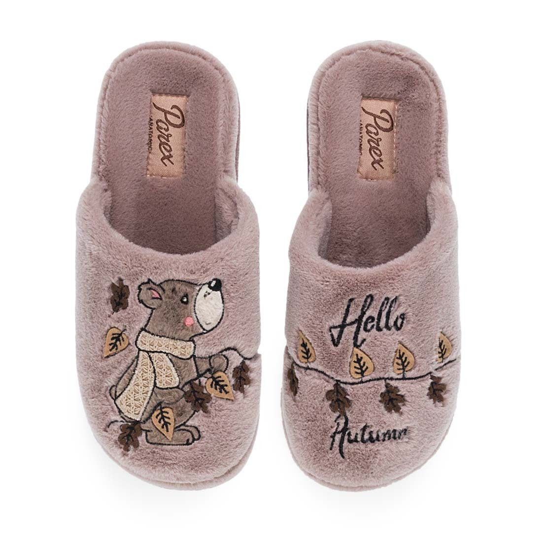 Parex Γυναικείες Παντόφλες Ζωάκια Καφέ 10132028.U | Skroutz.gr