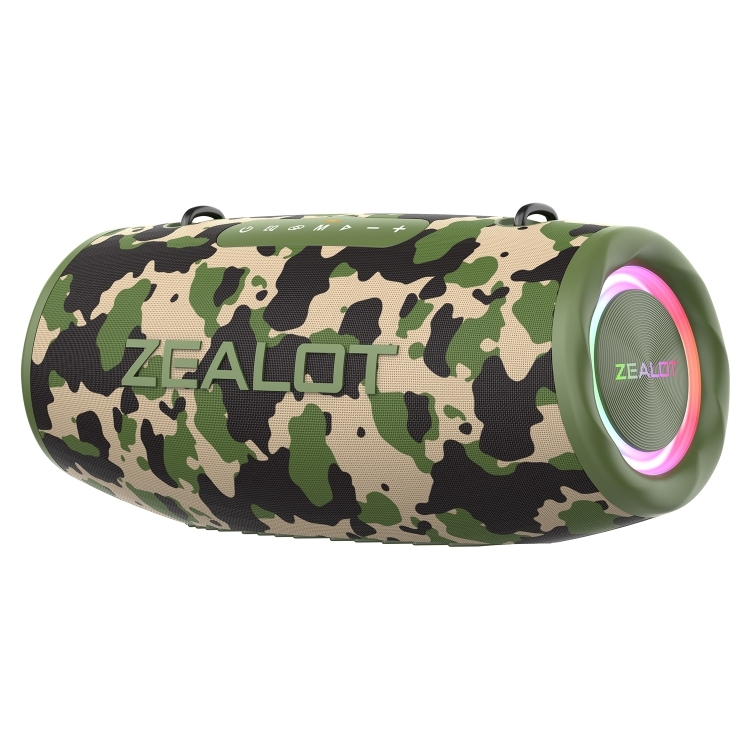 Zealot S87 Boxă Bluetooth 80W cu Durată de Baterie până la 3 ore Camo ...