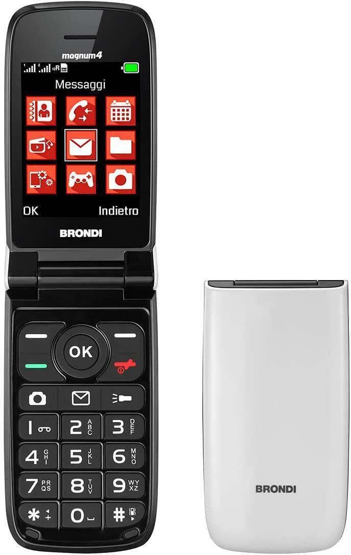 Brondi Magnum 4 Dual-SIM Handy mit Tasten Weiß | Skroutz Germany