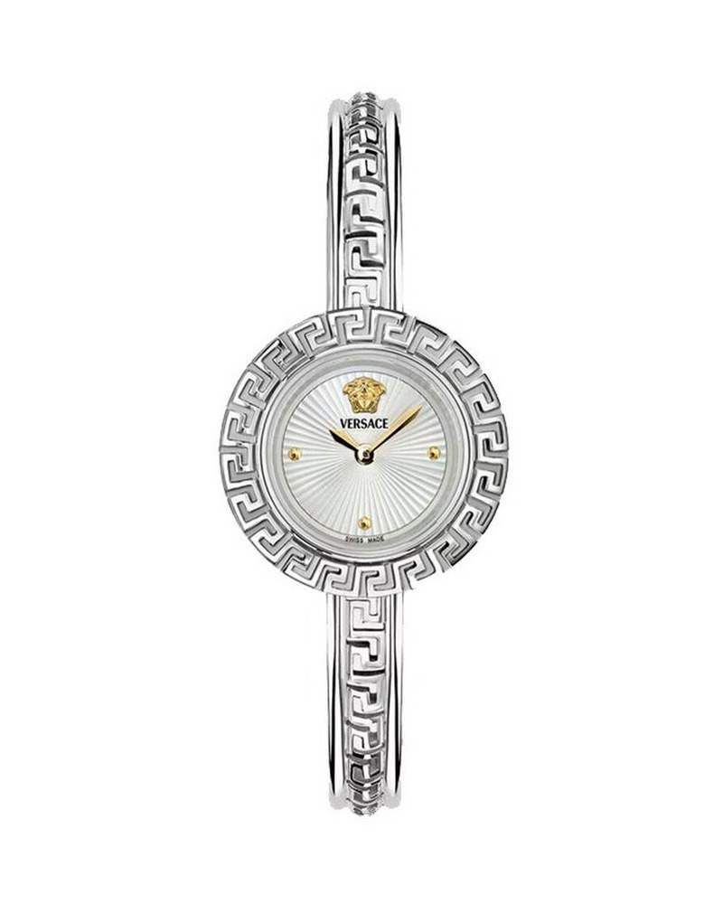 Versace La Greca Set Ceas Barbatesc cu Baterie cu Brățară Metalică ...