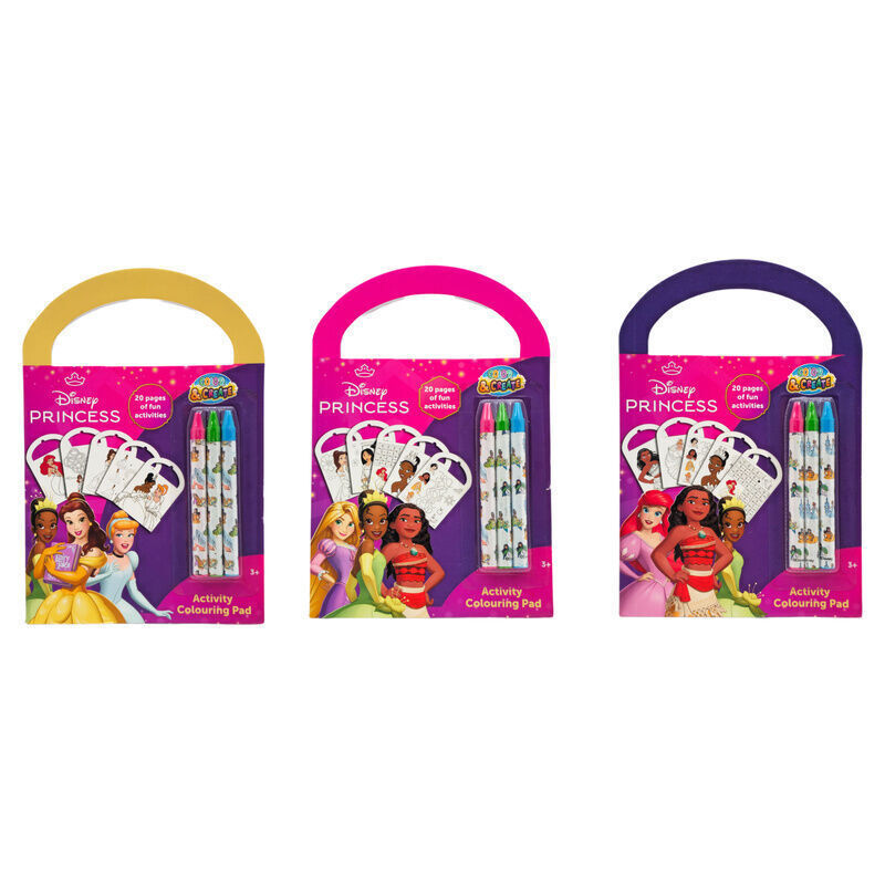 Disney Princess Assorted Activity Colouring Set 12 Τεμ | Skroutz.gr