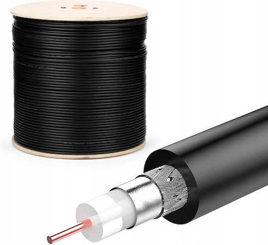 Coaxial Cable 3c2v 500m Montis Mt106-500 Black | Skroutz.gr