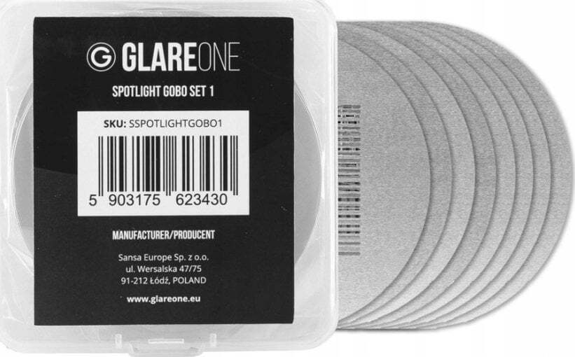 Glareone Glareone Spotlight Gobo Set 1 Σετ Μάσκες | Skroutz.gr