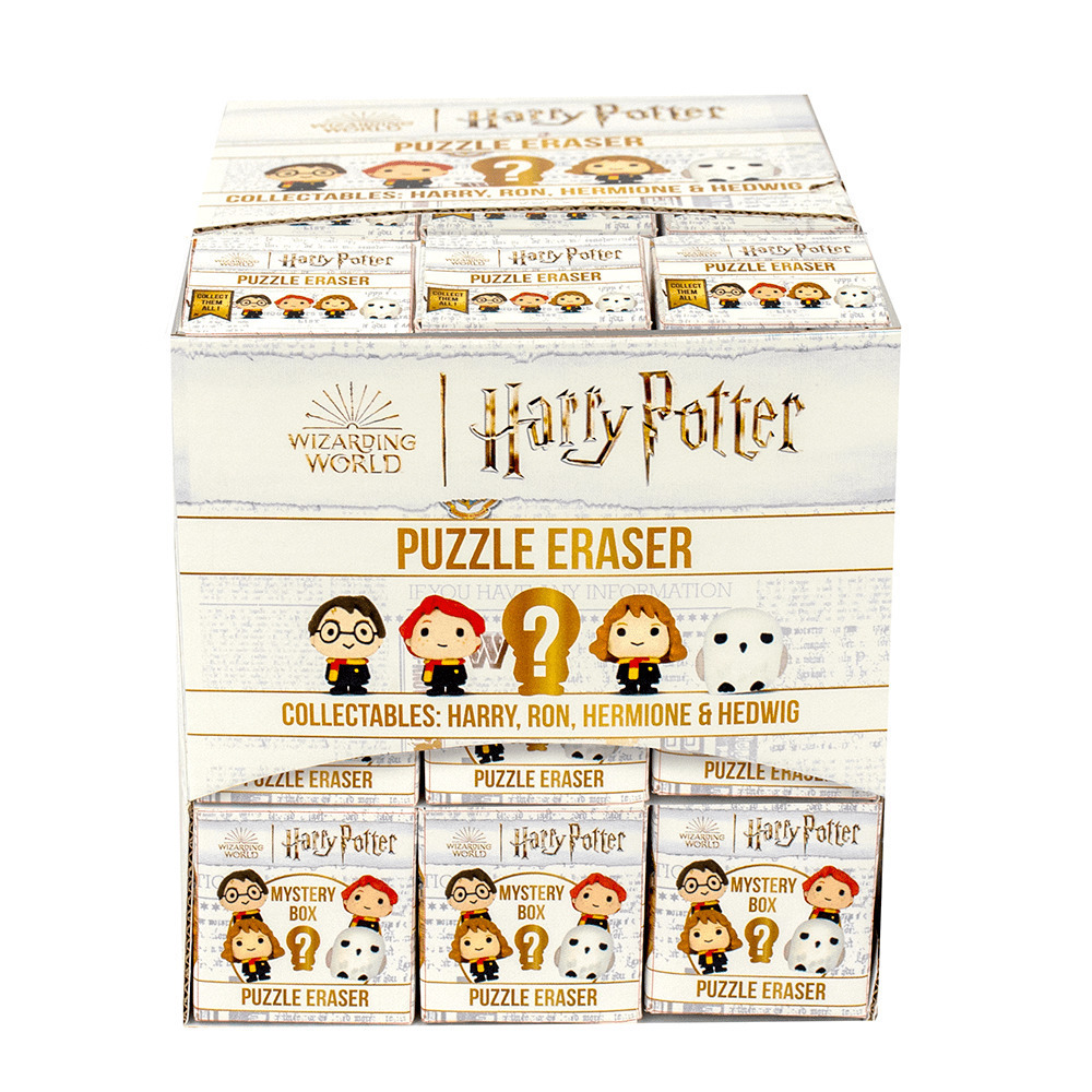 Harry Potter 3d Puzzle Eraser Mystery Box Display | Skroutz.gr