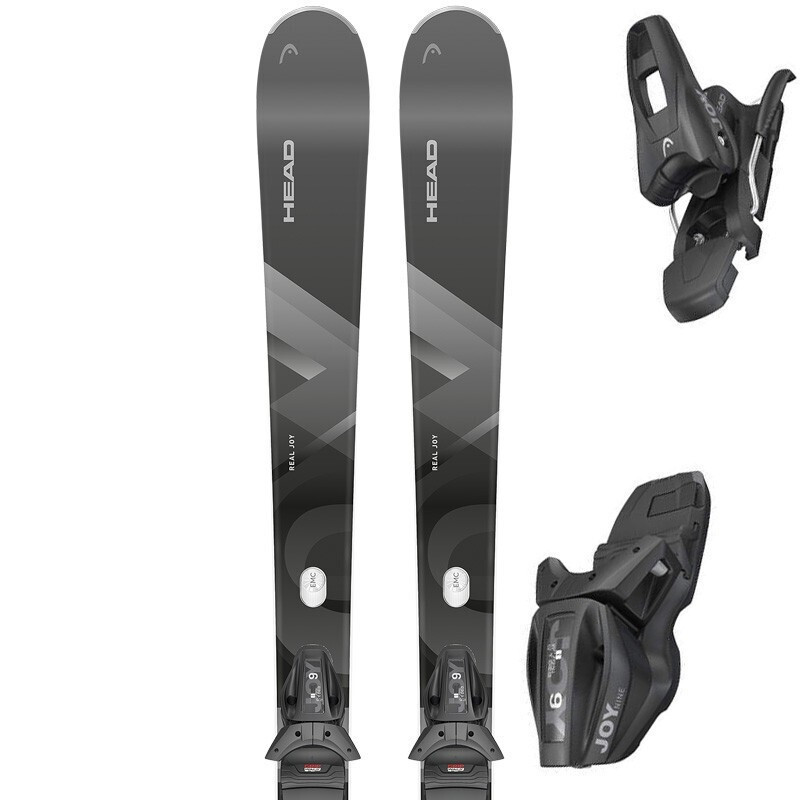 Head Joy + Joy 9 Gw Γυναικεία Πέδιλα Σκι σε Μαύρο Χρώμα με Δέστρες 315735 | Skroutz.gr