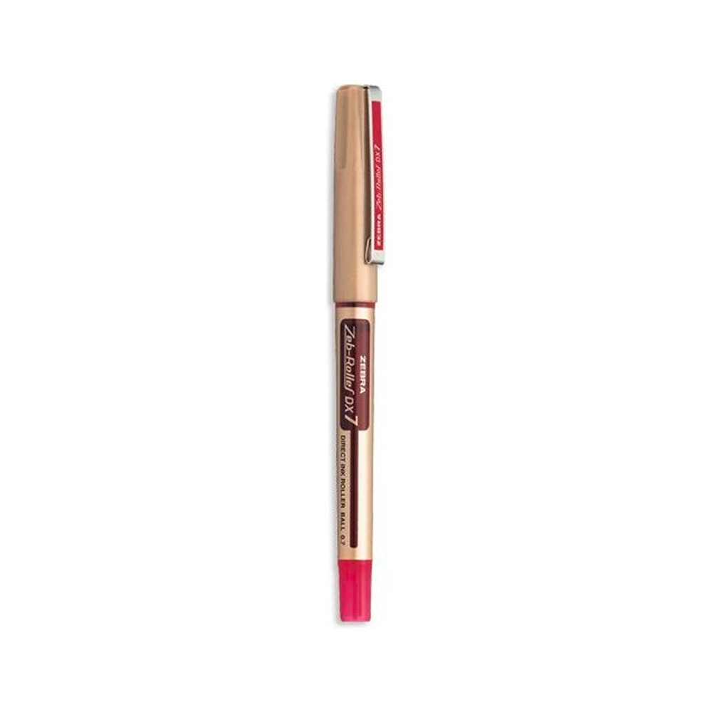 Zebra Dx7 Zebroller Gold Rollerpen 0,7mm Red Zb-16083z Zebzb-16083z ...
