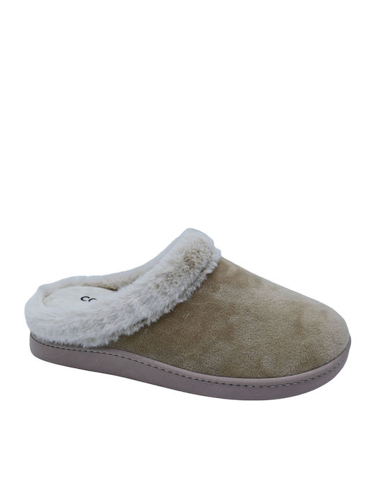 Comfy Anatomic Ανατομικές Γυναικείες Παντόφλες με Γούνα Ροζ 43848_A906 ...