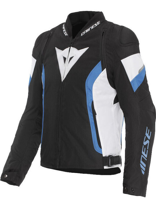 Dainese Avro 5 Tex Χειμερινό Ανδρικό Μπουφάν Μηχανής Black / Blue ...