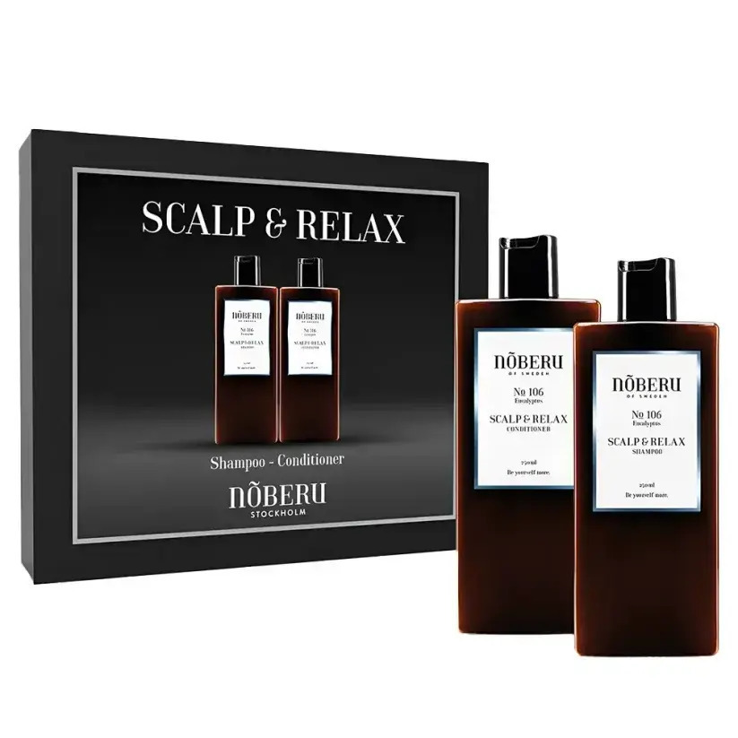 Noberu Scalp & Relax Eucalyptus Shampoo Conditioner Gift Set | Skroutz.gr
