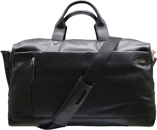 Ciak Roncato Σακ Βουαγιάζ Μαύρο από Δέρμα | Skroutz.gr