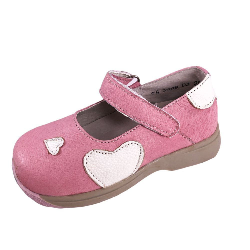 Chippo Παιδικές Μπαλαρίνες με Σκρατς Δερμάτινες Ροζ 258-PK | Skroutz.gr