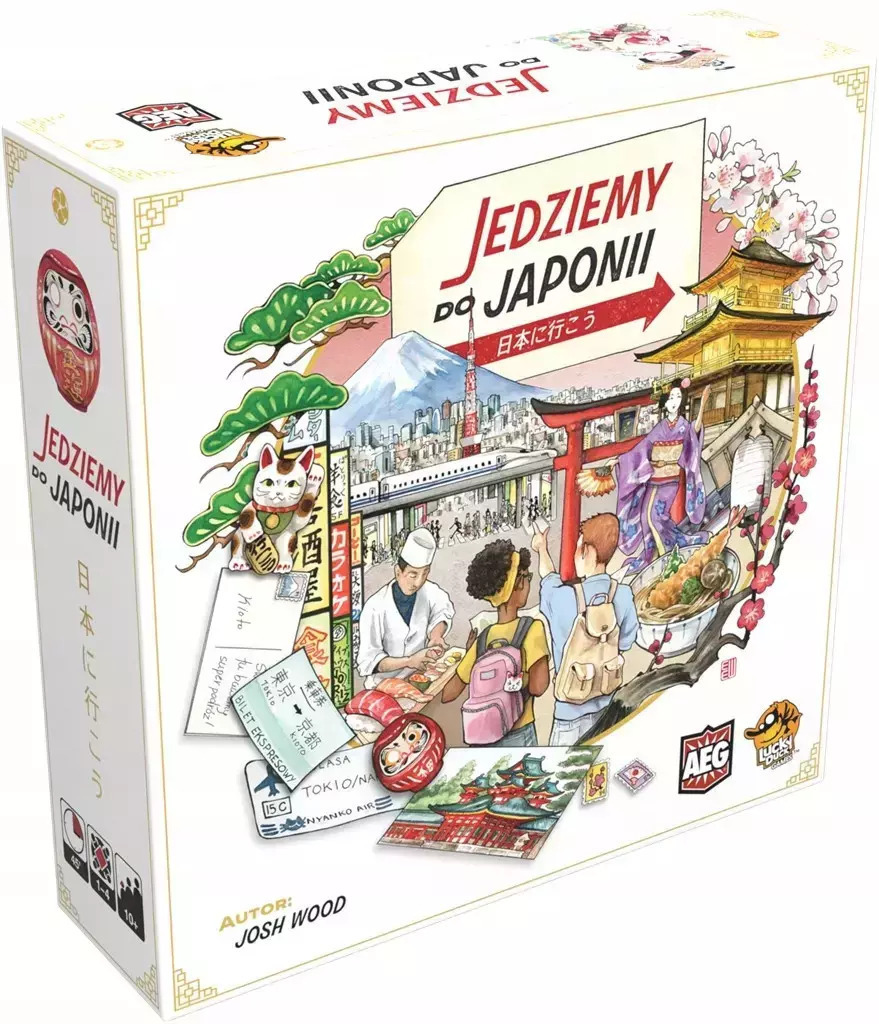 Joc de Societate Let's Go to Japan pentru 1-4 Jucători 10+ Ani (PL ...