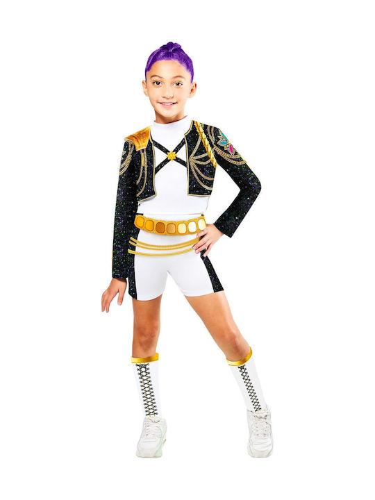 Kids Carnival Costume KPop Demon Hunters Rumi Gold Hybrid Fancy Dress ...